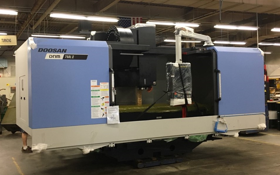 New Doosan DNM 750L Arrived | Vantage Manufacturing & Assembly LLC